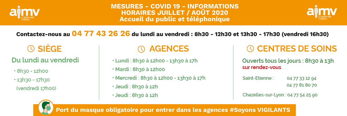 AIMV maintien, aide et soins à domicile Loire