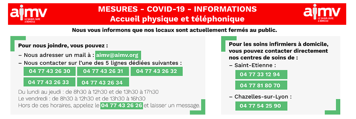 AIMV maintien, aide et soins à domicile Loire
